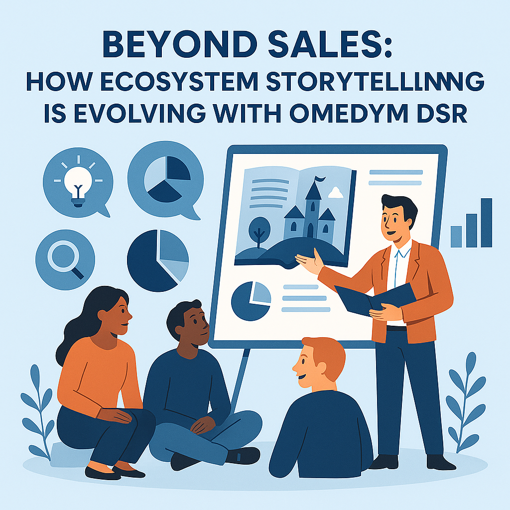 Story telling is needed for the entire ecosystem